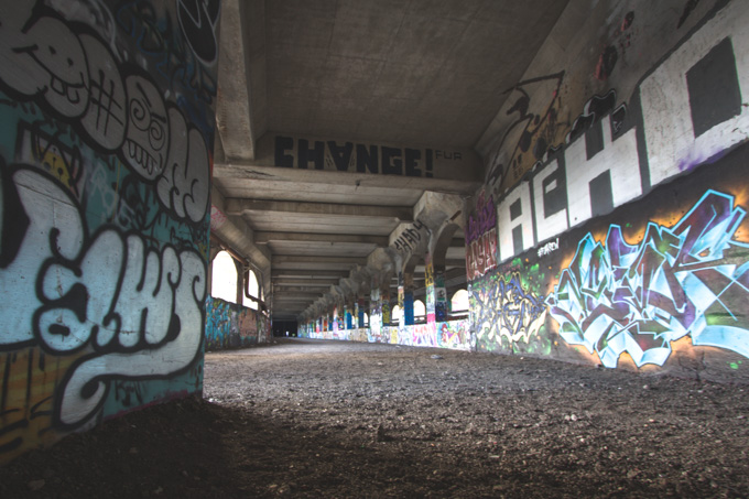 abandoned Rochester subway - THE DAINTY SQUID