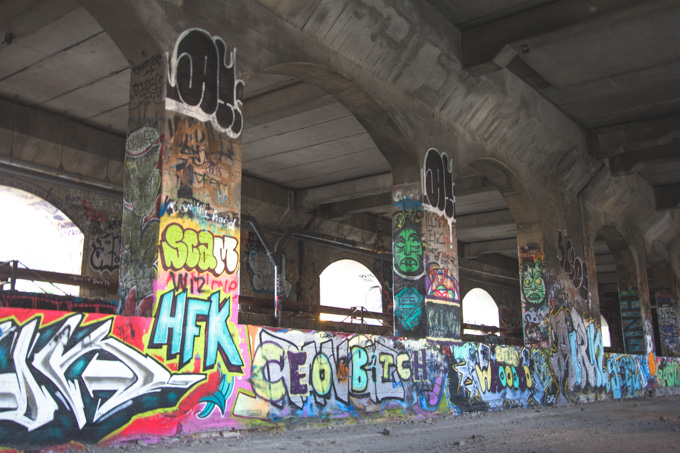 abandoned Rochester subway - THE DAINTY SQUID